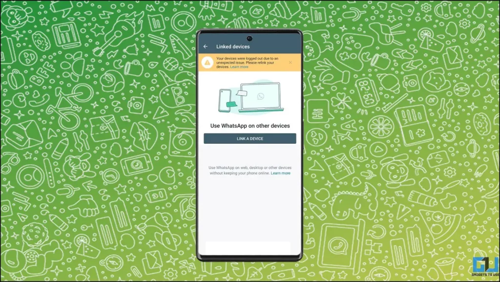 WhatsApp 연동 디바이스 자동 로그아웃을 수정하는 4가지 방법 - VPN Cboard