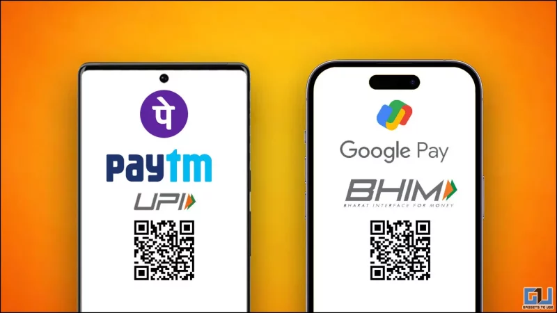 Paytm, Google Pay, PhonePe, BHIM에서 UPI 결제 QR 코드를 생성하고 찾는 방법 - VPN Cboard