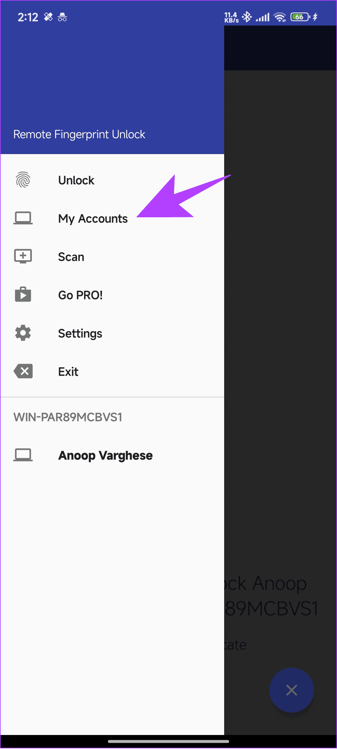 Android에서 지문 스캐너로 Windows PC를 원격으로 잠금 해제하는 방법 - VPN Cboard