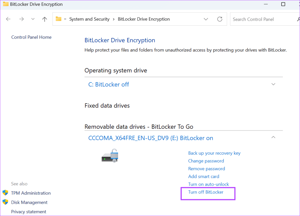 Windows 10 및 11에서 Usb 플래시 드라이브를 암호화 또는 암호 해독하는 방법 Vpn Cboard