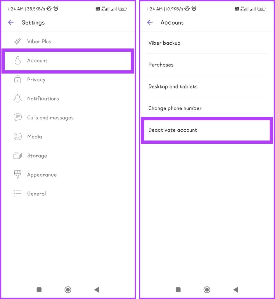 Viber 계정을 비활성화하거나 삭제하는 방법 - VPN Cboard
