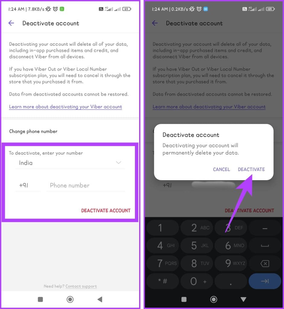 Viber 계정을 비활성화하거나 삭제하는 방법 - VPN Cboard