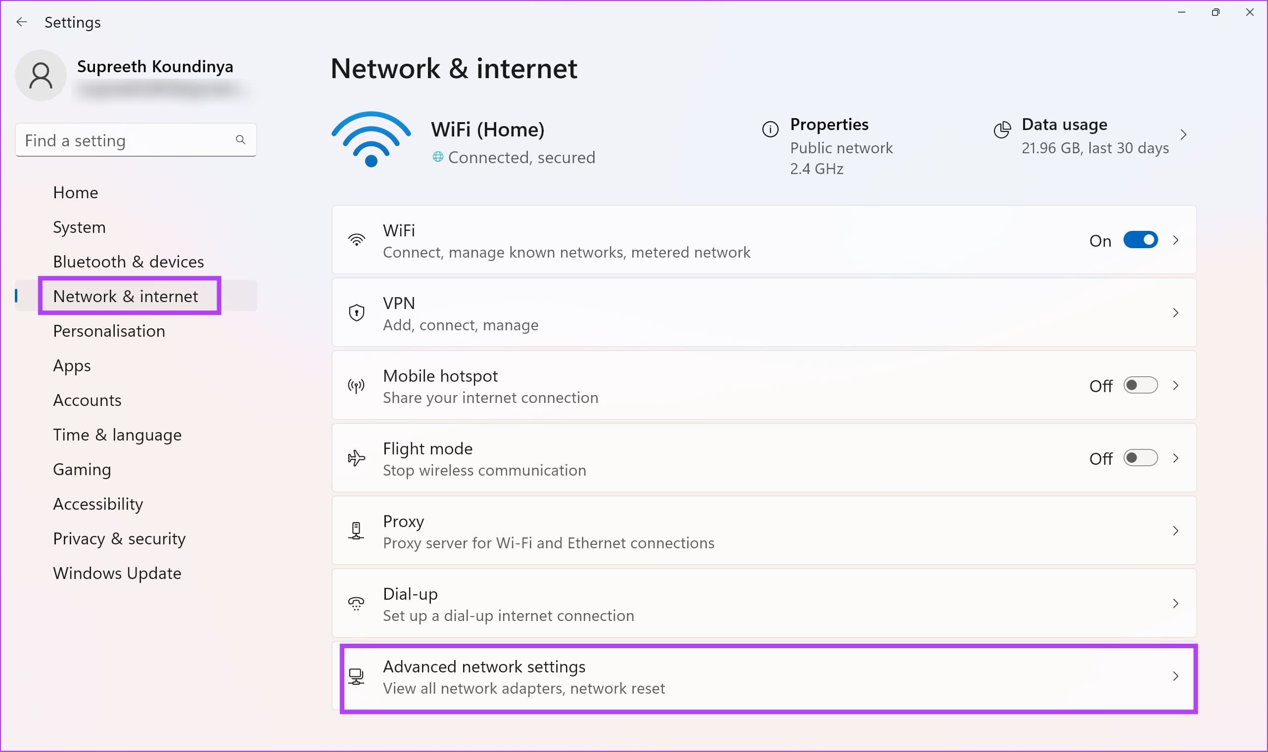 Intel Wi-Fi 6 AX201 어댑터 드라이버 또는 하드웨어 문제를 해결하는 7가지 방법 - VPN Cboard