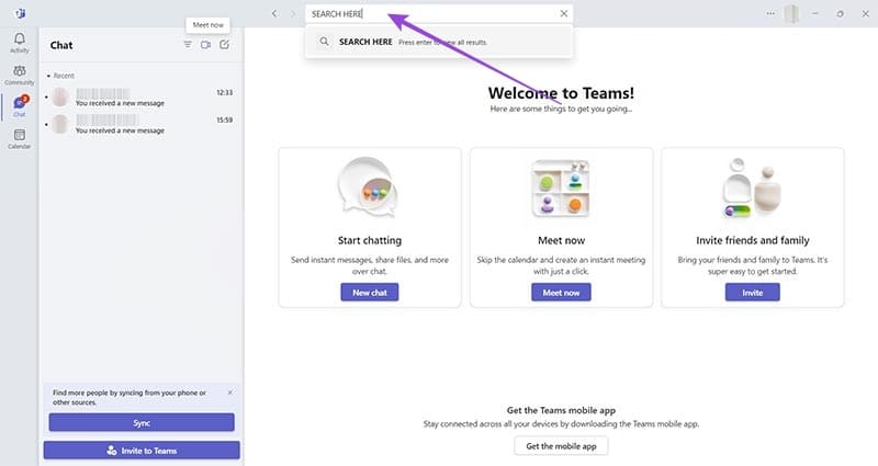 Microsoft Teams 검색이 작동하지 않는 문제에 대한 3가지 수정 사항 - VPN Cboard