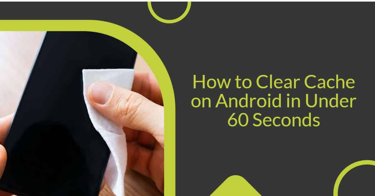 60 초 이내에 Android에서 캐시를 지우는 방법 - VPN Cboard