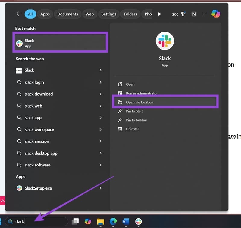 Windows 11에서 Slack 앱을 수정하는 방법 - VPN Cboard