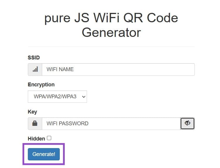 Windows에 Wi-Fi QR 코드를 표시하는 방법 - VPN Cboard